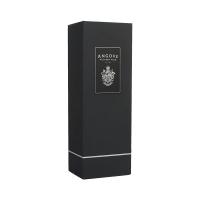 China Foldable Matt Black Wine Gift Packaging Boxes Collapsible Type for sale