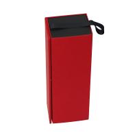 China 9cmx9cmX33cm  Individual Wine Glass Boxes , Christmas Wine Box Collapsible Type for sale