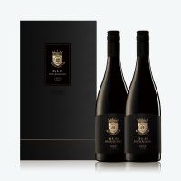 China 2 Bottle Wine Gift Packaging Boxes for sale