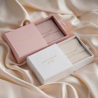 China Multiple Colors Recycled Paper Jewelry Boxes , Necklace Gift Box ODM Service for sale