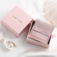 China Multiple Colors Recycled Paper Jewelry Boxes , Necklace Gift Box ODM Service for sale