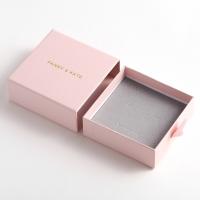 China OEM Welcome Drawer Type Cardboard Jewelry Packaging Box For Necklace for sale