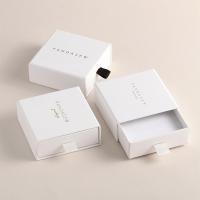 China OEM Welcome Drawer Type Cardboard Jewelry Packaging Box For Necklace for sale