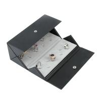 China 10*5*5cm Magnetic Foldable Custom Cardboard Jewelry Boxes For Ring for sale