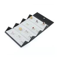 China 10*5*5cm Magnetic Foldable Custom Cardboard Jewelry Boxes For Ring for sale