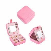 China Pantone Color Personalized Travel Jewelry Organizer Anti Scratch Customizable Design for sale