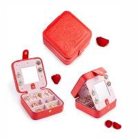 China Pantone Color Personalized Travel Jewelry Organizer Anti Scratch Customizable Design for sale