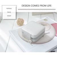 China ISO9001 OEM Welcome Personalised Travel Jewellery Box With Mirror For Women for sale
