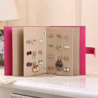 China 19*14*4.5cm Portable Travel Jewelry Case for sale