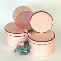 China ISO9001 Certification Round Flower Bouquet Gift Box Assorted Sizes for sale