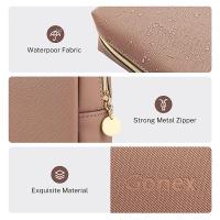 China OEM Lightweight Makeup Zipper Pouch , Travel Toiletry Cosmetic Bag Daily Use for sale