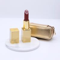 China 10*4*3.5cm Zippered Lipstick Organizer Box Mini Size For Makeup for sale