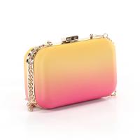 China Clip Closure Dual Use Shoulder Messenger Evening Clutch Bag For Cocktail Party for sale
