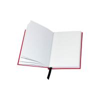 China 72 Sheets White Blank Pages Hardcover Notebook Customized Logo for sale