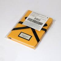 China 144 Line Ruled Pages Hardcover Notebook Yellow With Ribbon Bow Closure for sale