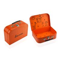 China Customized Printing Cardboard Paper Packaging Suitcase Gift Box For Birthday Party for sale