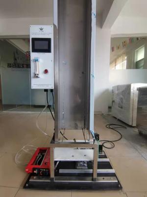 China Vertical Refractory Flammability Test Chamber , Furniture Testing Equipment for sale