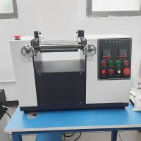 China Open Type Two Roll Mill Machine Lab Digital Display For Rubber Testing for sale