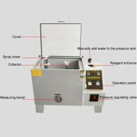 China OBM 1440L Salt Spray Corrosion Test Machine Salt Fog Test Chamber Salt Spray Corrosion Cabinet for sale