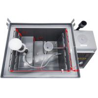 China OBM 1440L Salt Spray Corrosion Test Machine Salt Fog Test Chamber Salt Spray Corrosion Cabinet for sale