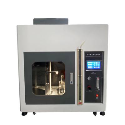 China UL 94 ASTM D 635 Plastic Horizontal Flammability Tester Burning Rate Testing Equipment for sale