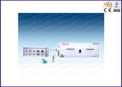 China Easy Operate Wire Testing Equipment Halogen Acid Gas Tube Furnace For Cable for sale