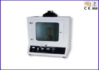 China 100W Vertical Flammability Tester ASTM D3014 For Rigid Cellular Plastics Burning for sale