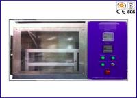 China Automotive Interior Horizontal Flammability Test Chamber For Burn Resistance for sale