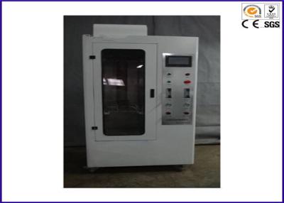 China 90 / 45 Degree Flammability Tester , Flame Retardant Test For Hard Casing for sale