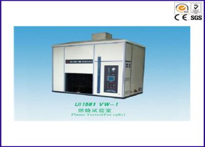 China Single Chip Control Horizontal Flammability Test Equipment Corrosion Resistant for sale