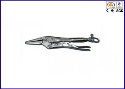 China Toy Safety Testing Equipment Stainless Steel Tension Test Clamp with Sharp Mouth for sale