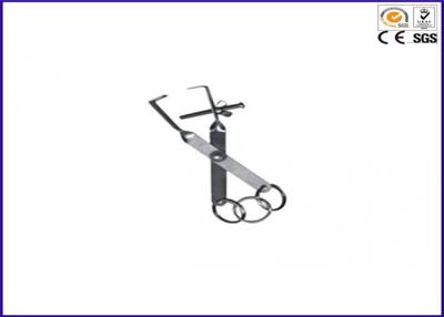 China Stainless Steel Toy Safety Testing Machine Plane Tension Clamp 3mm Thickness for sale