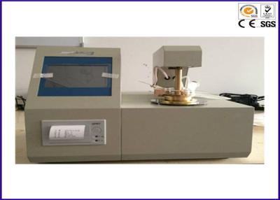 China ASTM D56 Fire Testing Equipment , Tag Closed Cup Auto Flash Point Analyser for sale