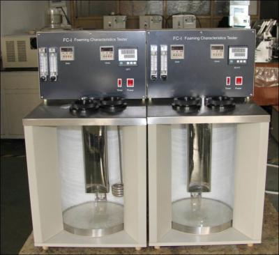 China ASTM D892 Two Baths Foaming Characteristic Tester with Cooler for Oil Testing for sale