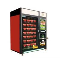 China Hot Food Vending Machine   With 21.51 Inch Touch Screen And  Refrigerated Temperature for sale