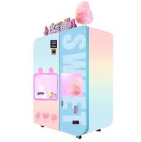 China Effortless Food Vending With Cotton Candy Vending Machine 121-200 Servings 21.52 Inch Touch Screen for sale