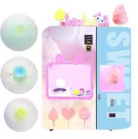China Effortless Food Vending With Cotton Candy Vending Machine 121-200 Servings 21.52 Inch Touch Screen for sale
