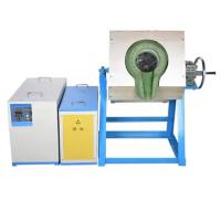 China Electronic Stainless Steel Small Gold Smelting Furnace Induction for sale
