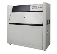 China Lab Programmable Digital UV Accelerated Aging Test Chamber 220V Electronic Power 1 Year Warranty Plastic Glass Construction for sale