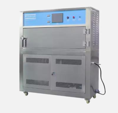 China Accelerated Weathering Chamber Leather Rubber UV Lamp Aging Testing Machine for sale