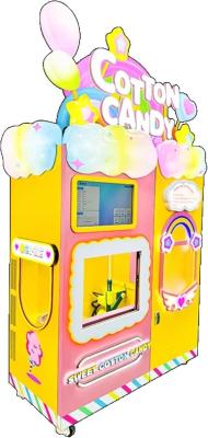 China Unmanned Supermarket Containers Fully Automatic Cotton Candy Vending Machines for sale