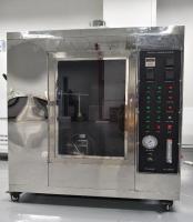 China UL94 Flammability Testing Equipment Horizontal and Vertical Flame Chamber for Plastic Materials in Consumer Electric Devices for sale