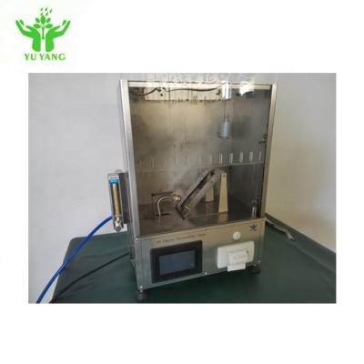 China ASTM D 1230 45 Degree Textiles Automatic Flammability Testing Equipment for sale