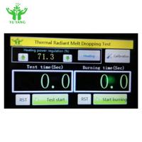 China ECE R118 Annex 7 NF P92 505 Thermal Radiant Melt Drop Tester Machine for sale