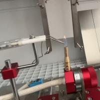 China ISO 11925-2 Certified Ignitability Test Apparatus with Stainless Steel Construction and 0.7m/s Flue Air Velocity for Building Materials for sale