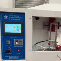 China ISO 11925-2 Certified Ignitability Test Apparatus with Stainless Steel Construction and 0.7m/s Flue Air Velocity for Building Materials for sale