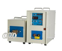 China High Frequency Induction Heating Machine 25KW with 200-1200A Output and 0.06-0.12Mpa Cooling for Electrical Test Set for sale