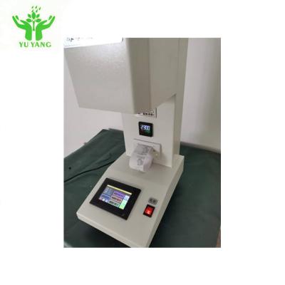 China ISO 1133 ASTM D1238 Melt Flow Index Tester with High Temperature Accuracy ±0.2°C for Plastic Testing for sale