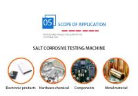 China Programmable Touch Screen Salt Spray Test Chamber Salt Spray Chamber Environment Test Chamber for Electronic Test for sale