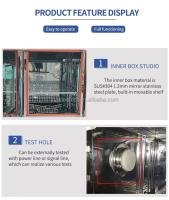 China Programmable Temperature Humidity Chamber Lithium Ion Battery Aging Simulation Factory Price for sale